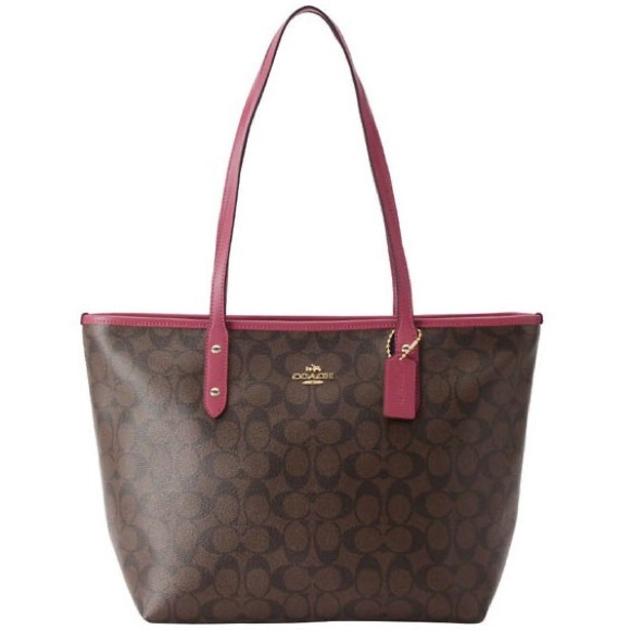 Bags | Nwt Coach City Zip Tote In Signature Canvas Coach F58292 | Poshmark